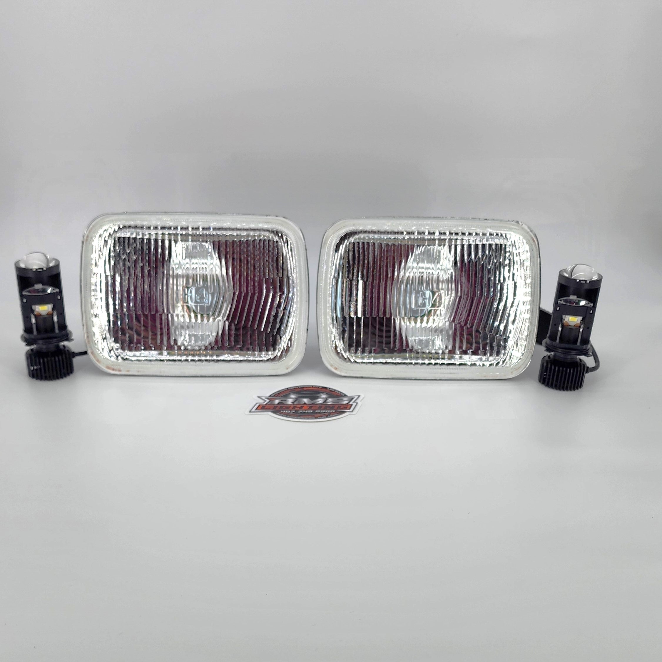 RMS3307PRO - 5x7 (Gen3) Large Square Headlight Conversion Kit with 10 ...